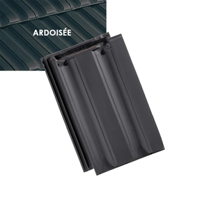 TUILE PV10 ARDOISE (10/m²) 5/paq 240/pal Pureau : 310-376mm | Sobemat
