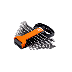 JEU DE 8 CLES A FOURCHE (6/7-8/9-10/11 12/13 14/15-16/17 18/19 20/22MM ...